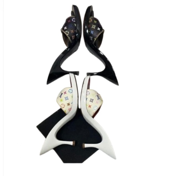 Louis Vuitton | Shoes | 2 Louis Vuitton Takashi Murakami Multicolor ...